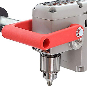 MILWAUKEE'S Right Angle Drill, 1/2 In, 300/1200 RPM,Black, Red and Silver (1675-6)