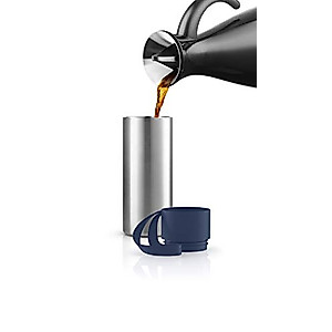 Eva Solo 350ml Stainless Steel Insulated Mug, Navy Blue, 20,7 x 7,8 x 7,8 cm