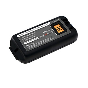 Youejoeq 6800mAh 318-034-001 AB17 AB18 Battery Replacement for Honeywell Intermec CK3 CK3X CK3A CK3C CK3C1 CK3N CK3N1 CK3R EDA60K/EDA61K Barcode Scanner