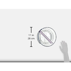Rosanna Pansino x iDesign Recycled Plastic Divided Lazy Susan Turntable with Lid, Clear Bin/Lavender Sprinkles Divider, 10” D x 3.69” H