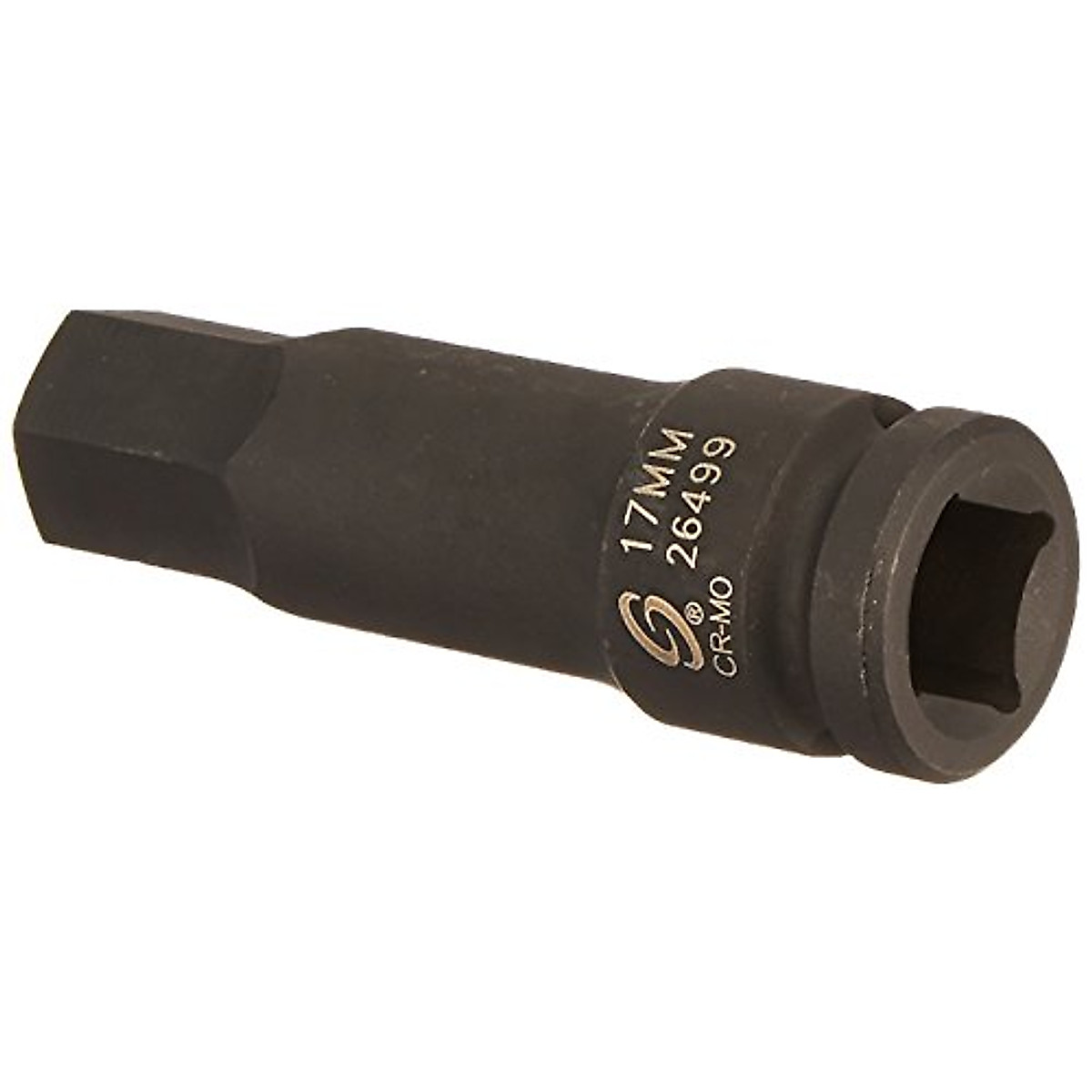 Sunex 26499 1/2-Inch Drive 17-Mm Hex Impact Socket