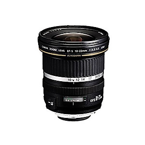 Canon EFS 10-22mm f/3.5-4.5 USM Lens Bundle Value Kit with Filter