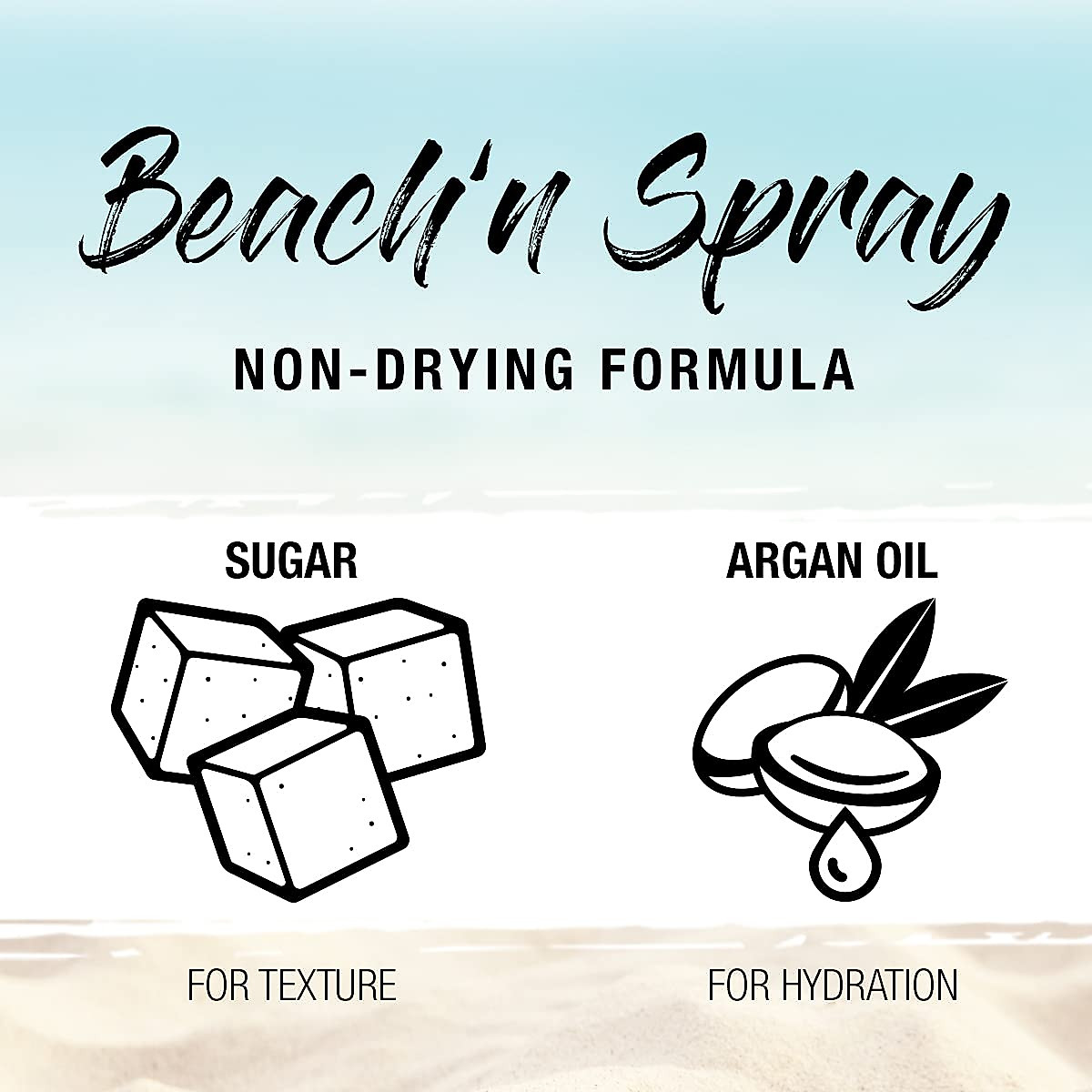 SexyHair Texture Beach'n Spray Texturizing Beach Spray, 4.2 Oz | Maintains Natural Shine | Up to 24 Hour Humidity Resistance | All Hair Types