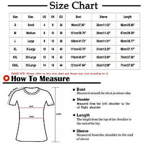 SMIDOW Loose Fitting Tops for Women 2023 Summer Short Sleeve Button v Neck Shirts Solid Comfy Blouse Dressy Casual