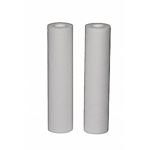 EcoPure EPW2B Whole House Replacement Filter, 2 Count (Pack of 1), White