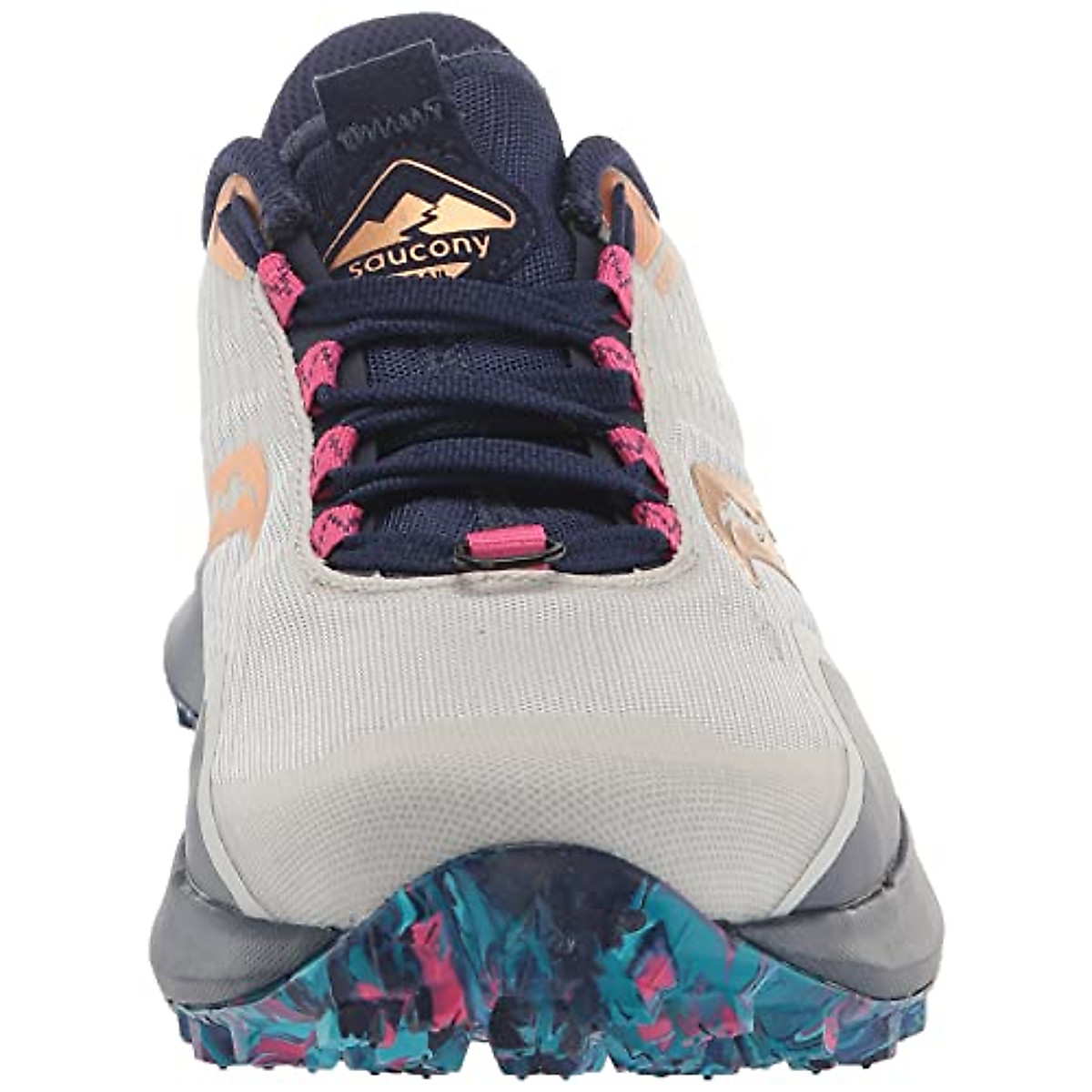 Saucony Women's Peregrine 12 Trail Running Shoe, Prospect Glass, 8.5