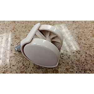 Chromcraft Casters in Almond/Sand (Set of 16)