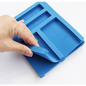 Diamond Painting Accessories Tray Organizer – pigpigboss Diamond Painting Storage Tray Multi-Boat Holder Tray Jar Containers for Diamond Painting Tools Kits Storage Containers for Rhinestones