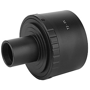 Microscope Adapter Ring,T2-FX Metal Adapter Ring for 23.2mm T Mount Microscope to for FX Mount Camera