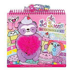 Fashion Angels Oh So Sweet SIL E. Cone Sloth Portfolio, Brown/A