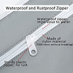 YaKuss Wet Dry Bags for Baby Cloth Diapers, Waterproof Reusable Travel Beach Pool Yoga Gym Bags for Soiled Baby Item Swimsuits & Wet Clothes with Two Zippered Pockets and Stroller Strap 3 Pack- S+M+L