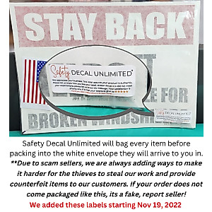 Safety Decal Unlimited Danger Do Not Touch This Will Kill You Electrical Shock Hazard High Voltage Electrocution Warning Label Sticker Decal Peel & Stick Red Black White Made in USA