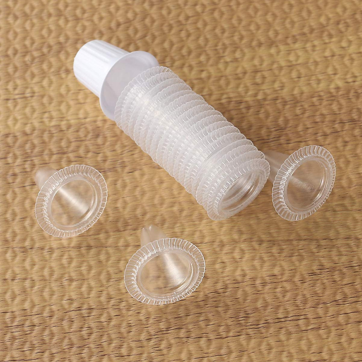 Exceart 100pcs Ear Thermometer Probe Covers Disposable Refill Caps for All Braun