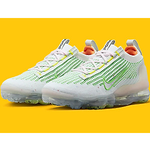 Nike Women's Air Vapormax 2021 FK Black/White-Metallic Silver (DC4112 002) - 10.5