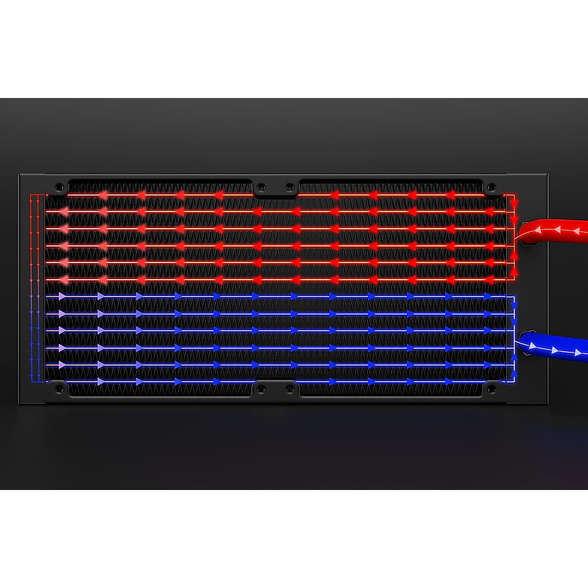 ID-COOLING FROSTFLOW X 240 CPU Water Cooler AIO Cooler 240mm CPU Liquid Cooler White LED 2x120mm PWM Fans, Intel 1700/1200/115X, AMD AM5/AM4