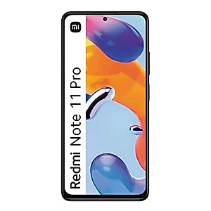 Xiaomi Redmi Note 11 Pro 4G Volte 128GB + 8GB Factory Unlocked 6.67" 108MP Camera Night Mode (Not Verizon Sprint Boost Cricket Metro At&T) + (w/Fast Car Charger Bundle) (Graphite Gray)