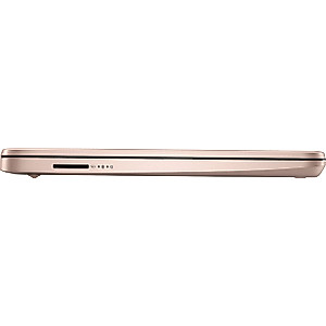 HP 2022 Stream 14inch HD Display,Intel Celeron N4120 Quad-Core,8GB DDR4 Memory,128GB Storage(64GB eMMC+64GB Card),Bluetooth,Webcam, HDMI,Microsoft 365, Win11S, Rose Gold, TGCD Bundle
