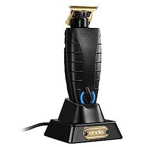 Andis 74100 GTX-EXO Professional Cord/Cordless Lithium-ion Electric Beard & Hair Trimmer with Charging Stand, Black