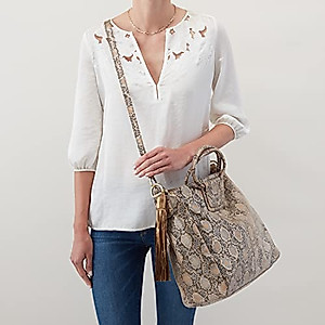 HOBO Women's Sheila Shoulder Bag Silver One Size