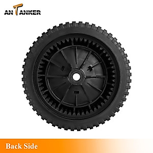 Antanker Lawn Mower Wheel Replace for AYP 180767 Front Drive Wheel Replacement for AYP/Sears/Craftsman/Jonesred/Poulon 532180767 Mower Wheel 2 Pack