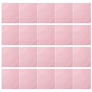 Hemoton 50 Sheets Dry Waxed Deli Paper Sheets Paper Sandwich Paper Liners Food Basket Liners Wax Paper Deli Wrap Wax Paper Sheets for Wrapping Bread and Sandwiches Pink