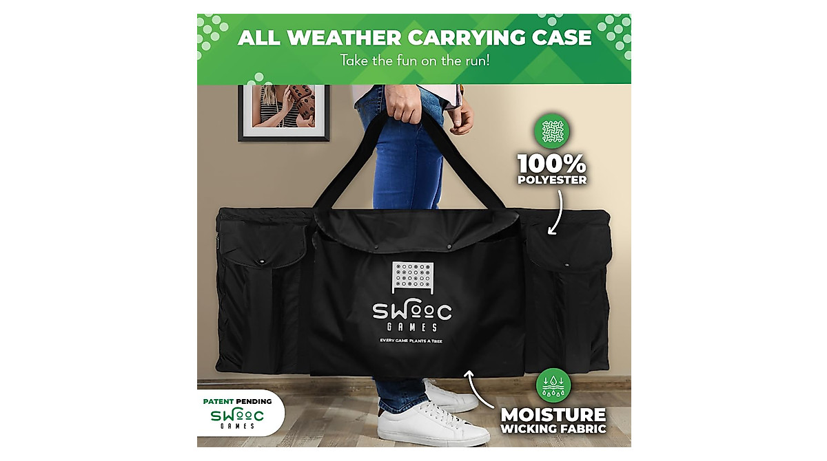 SWOOC XL Giant 4 in a Row: All-Weather & Quieter Outdoor Fun