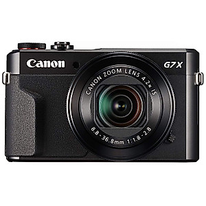 Canon PowerShot G7 X Mark II 20.1MP Digital Camera Bundle Kit with Spider Tripod and 16 GB Memory Card
