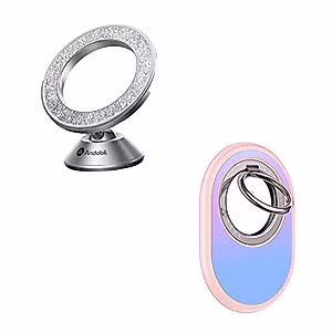 andobil Magnetic Phone Grip & Magnetic Car Mount