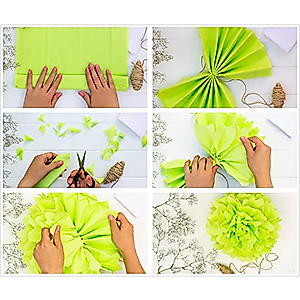 KESOTE Colored Tissue Paper for Gift Bags Crafts, 14" x 20" Tissue Paper Bulk 100 Sheets Gift Paper Tissue for Packaging - 20 Colors