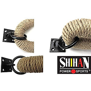 Shihan Battle Rope Anchor Plate for Wall or Floor Fixing Vertically Horizontally Power Sports TS-3