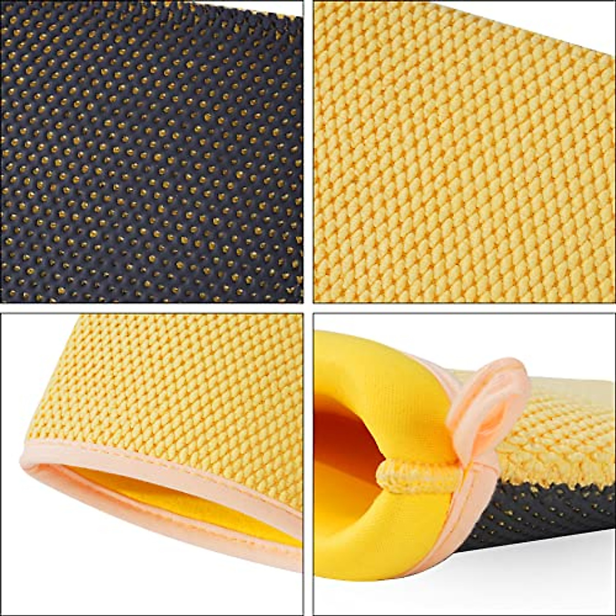 BUFFING HERO Car Polishing Clay Mitt - Medium Grade Clay Bar Wash Mitt Car Detailing Glove for Removing Debris from Your Paint