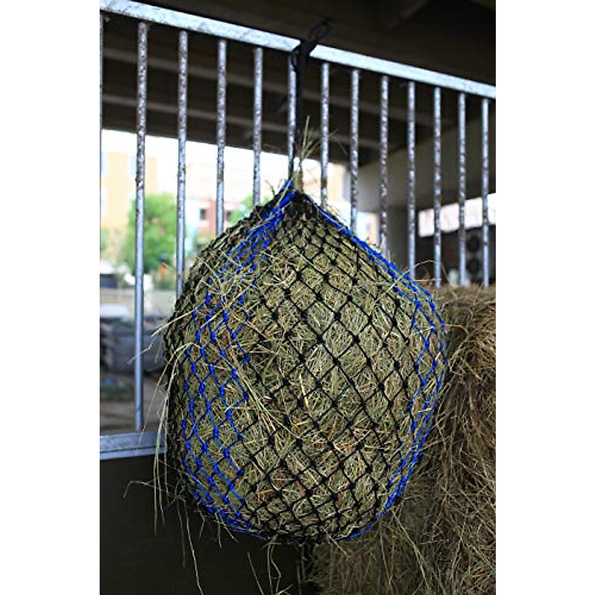 T TEKE Deluxe Slow hay Feeder hay nets, 1-3/4" Feeding Holes, Horse Supplies hay Bags for Horses, Goats