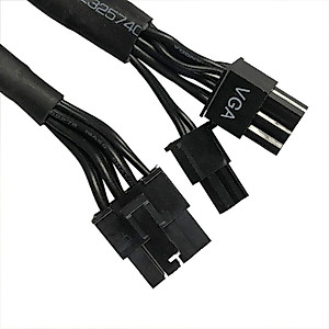 Zahara 8 (PIN) to 8 (pin) PCIE VGA Power Supply Cable Flex 18AWG Replacement for EVGA Supernova 550-1300 G2 G3 G5 750 B2 B3 P2 T2 / 8 (pin) pcie Cable evga Power Supply Cables