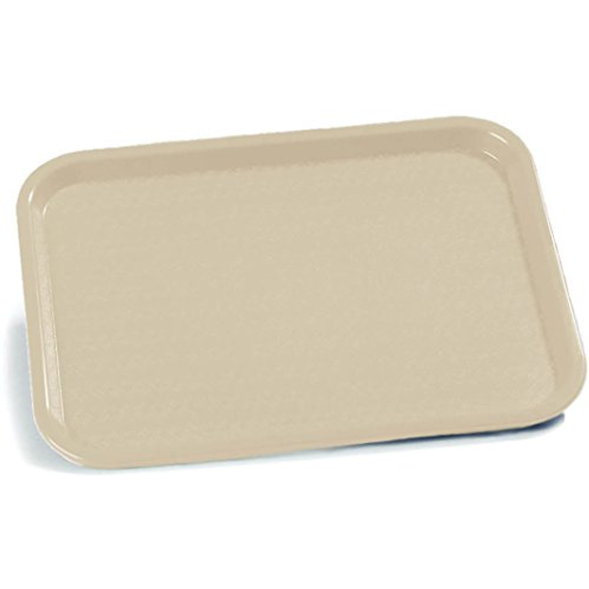 Carlisle FoodService Products Cafe Plastic Fast Food Tray, 14" x 18", Beige