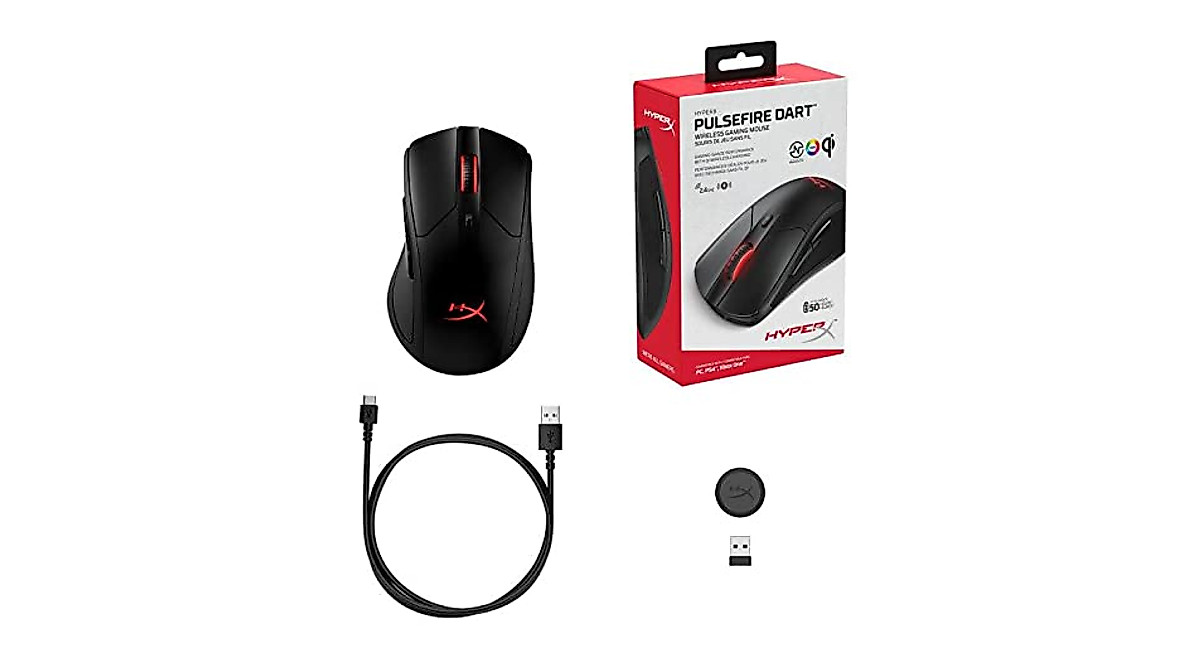 Hyperx Pulsefire Dart Wireless Rgb Gaming Mouse Software Controlled Customization 6