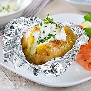 ForPro Professional Collection Embossed Foil Sheets 500S, Aluminum Foil, Pop-Up Foil Dispenser, Hair Foils for Color Application and Highlighting Services, Food Safe, 5" W x 10.75" L, 1000-Count