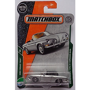 Matchbox 2018 Basic Vehicle MBX Road Trip 15/35 - Volkswagen Type 34 Karmann Ghia (Silver)
