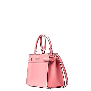 Kate Spade Cameron Staci Medium Satchel Garden Pink Crossbody Saffiano Leather