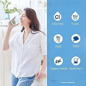 Waterdrop 3US-AF01 Undersink Water Filter, Replacement for Filtrete® 3US-AF01, 3US-AS01, Aqua-Pure AP Easy C-CS-FF, WHCF-SRC, WHCF-SUFC, WHCF-SUF, NSF/ANSI 42 Certified, Pack of 1