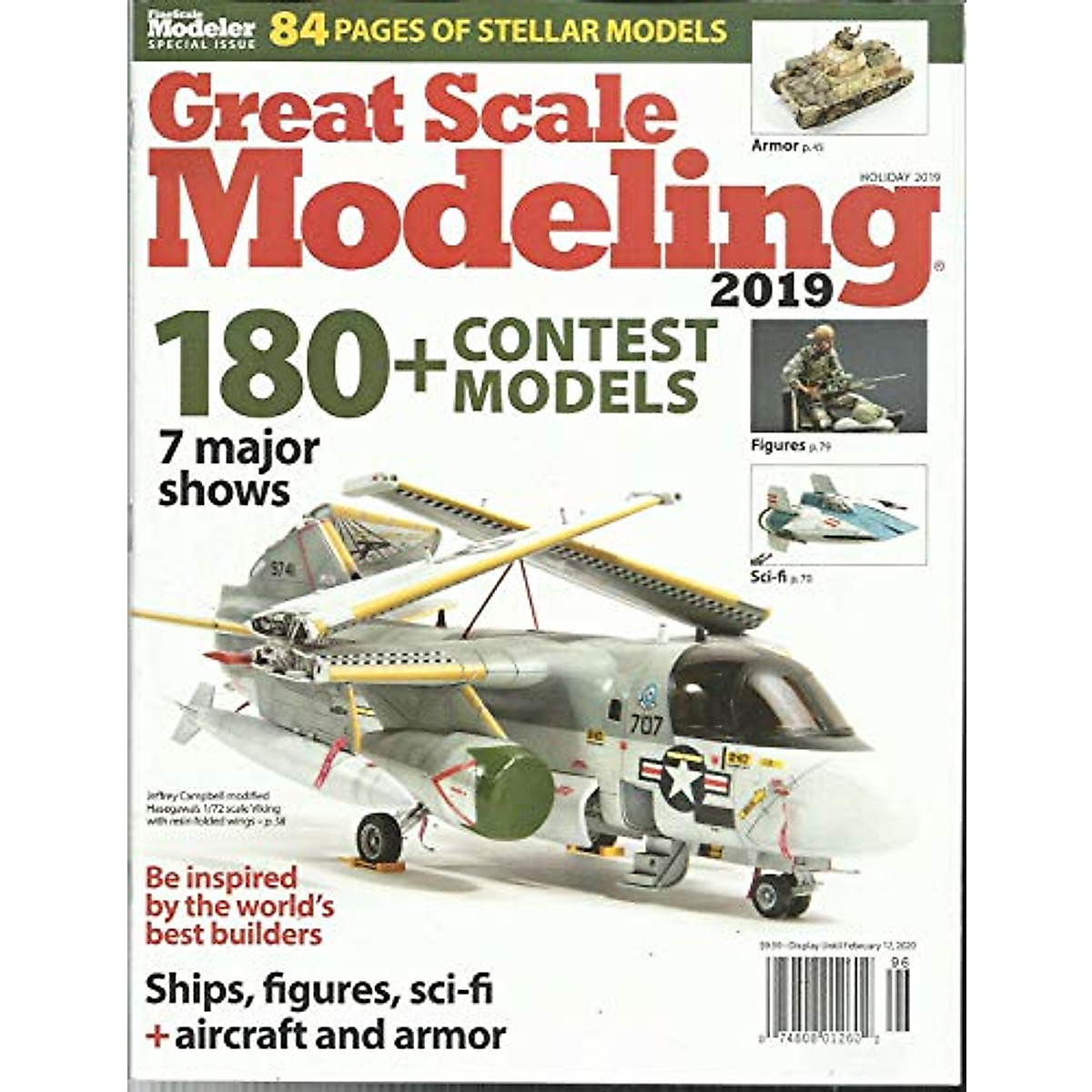 FINE SCALE MODELER MAGAZINE, GREAT SCALE MODELING SPECIAL ISSUE, HOLIDAY, 2019