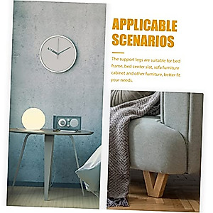 Homoyoyo 2pcs Bed Support Legs Coffee Table Legs Adjustable Bed Legs Adjustable Bed Risers Picnic Table Leg Metal Table Legs Coffee Table Extender Bed Replacement Parts Bed Frame Leg Covers