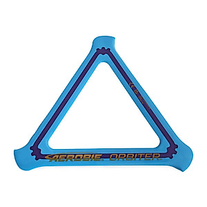 Aerobie 3-Piece Flying Ring Combo Pack with Pro Ring, Orbiter Boomerang, and Pro Blade, Lightweight Kids Toys for Disc Golf & Outdoor Games, Ages 5+