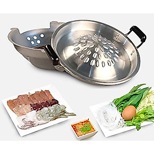 Thai-korean Table Top Charcoal Barbecue BBQ Grill Set 12" (30cm)