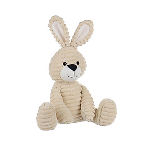 Apricot Lamb Toys Plush Corduroy Rabbit Bunny Stuffed Animal Soft Cuddly Perfect for Child （ Corduroy Bunny,8.5 Inches