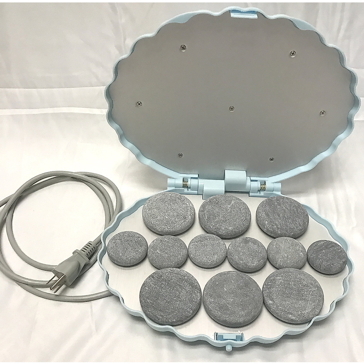 Therapist’s Choice® Portable Hot Stone Warmer with 12 Stones for Massage Therapy