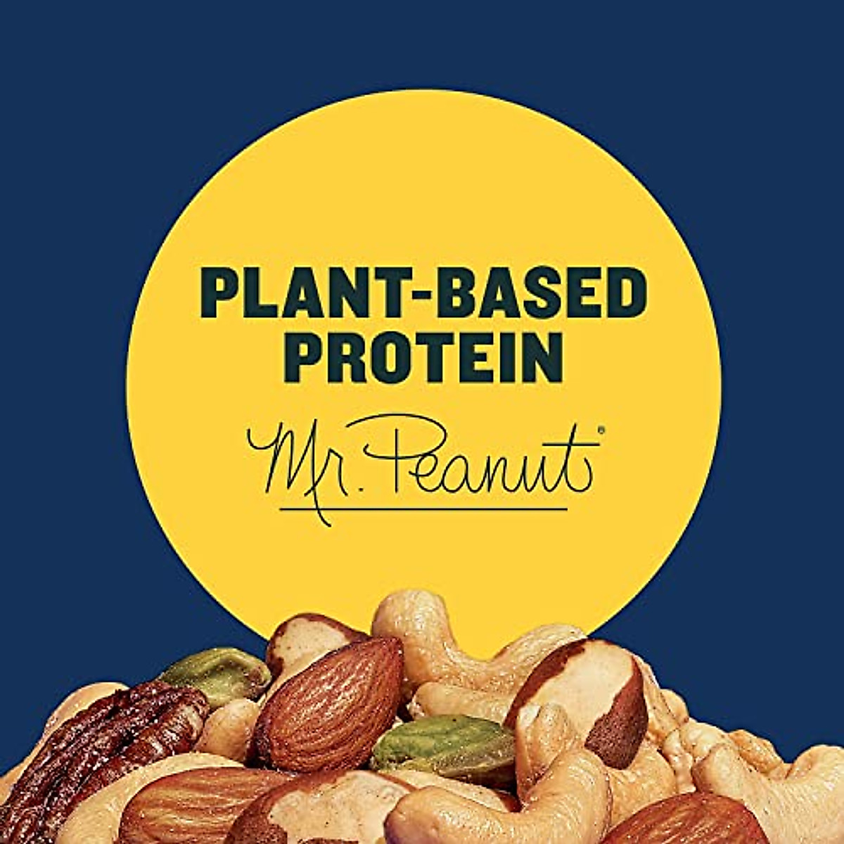 PLANTERS Deluxe Lightly Salted Mixed Nuts, Party Snacks, Plant-Based Protein 15.25oz (1 Canister)