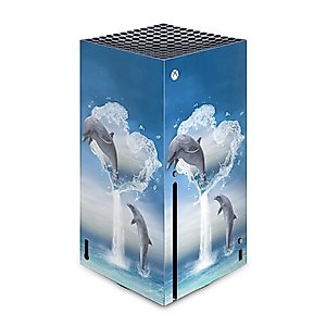 Head Case Designs Officially Licensed Simone Gatterwe Lovers Art Mix Vinyl Sticker Gaming Skin Case Cover Compatible with Xbox Series X Console