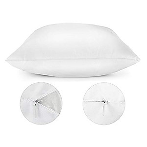 Rimego Funny Quote Pillow Covers Heaven and Earth Will Pass Away,But My Words Will by No Means Pass Away Black Starry Sky Bedroom Sofa Throw Pillowcase Cushion Cover with Words, 2 - Pack 18"x18"