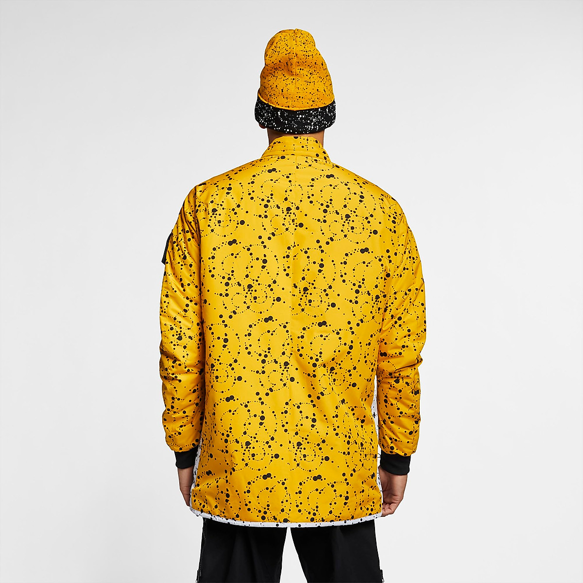 Nike Lab ACG Men’s Insulated Jacket (White/Yellow Ochre, XX-Large)
