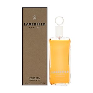 Karl Lagerfeld Paris Classic for Men Eau de Toilette Spray, 5 Ounce, Beige
